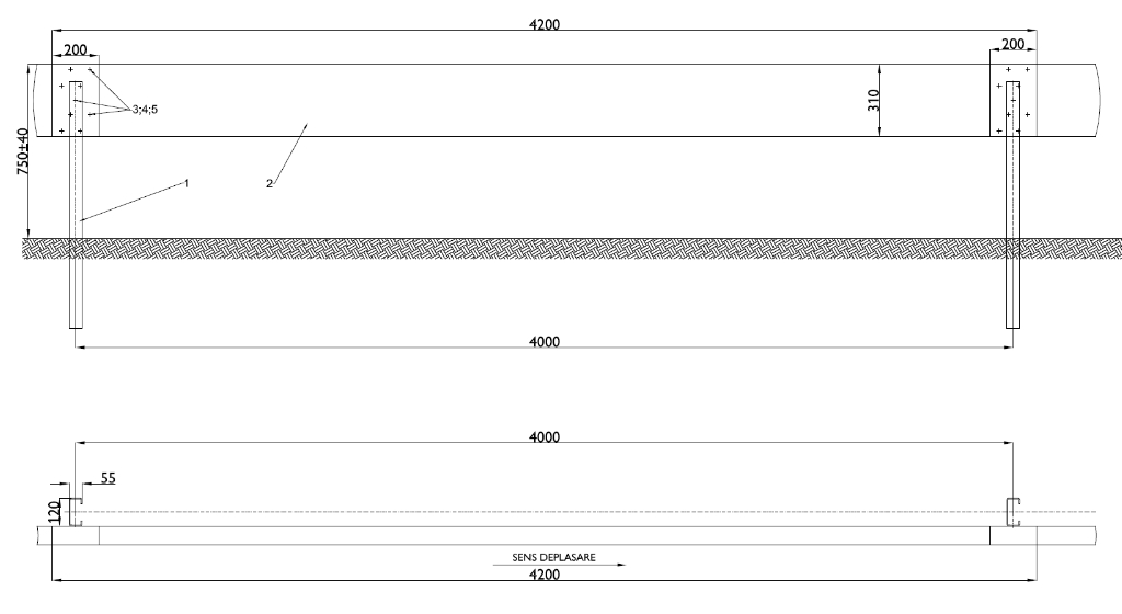 Parapet N2W6 - PROINVEST Infrastructure